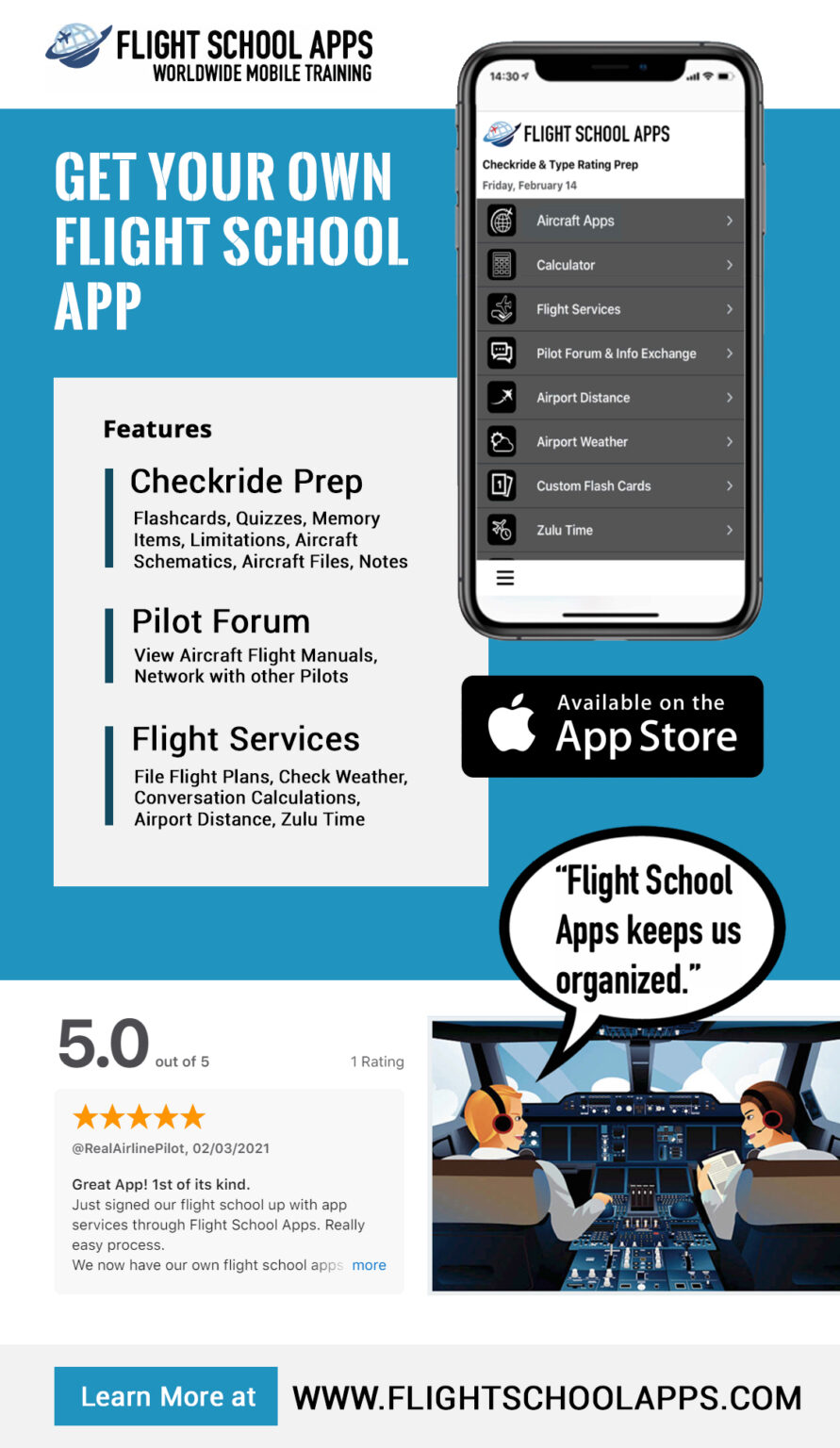 FLYER – Flight School Apps